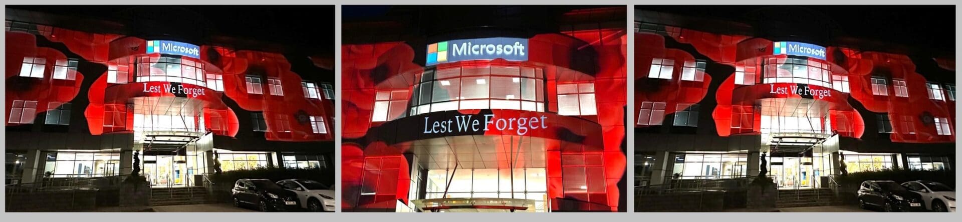 Poppy Video Projections for Microsoft Reading HQ - EMF Technology