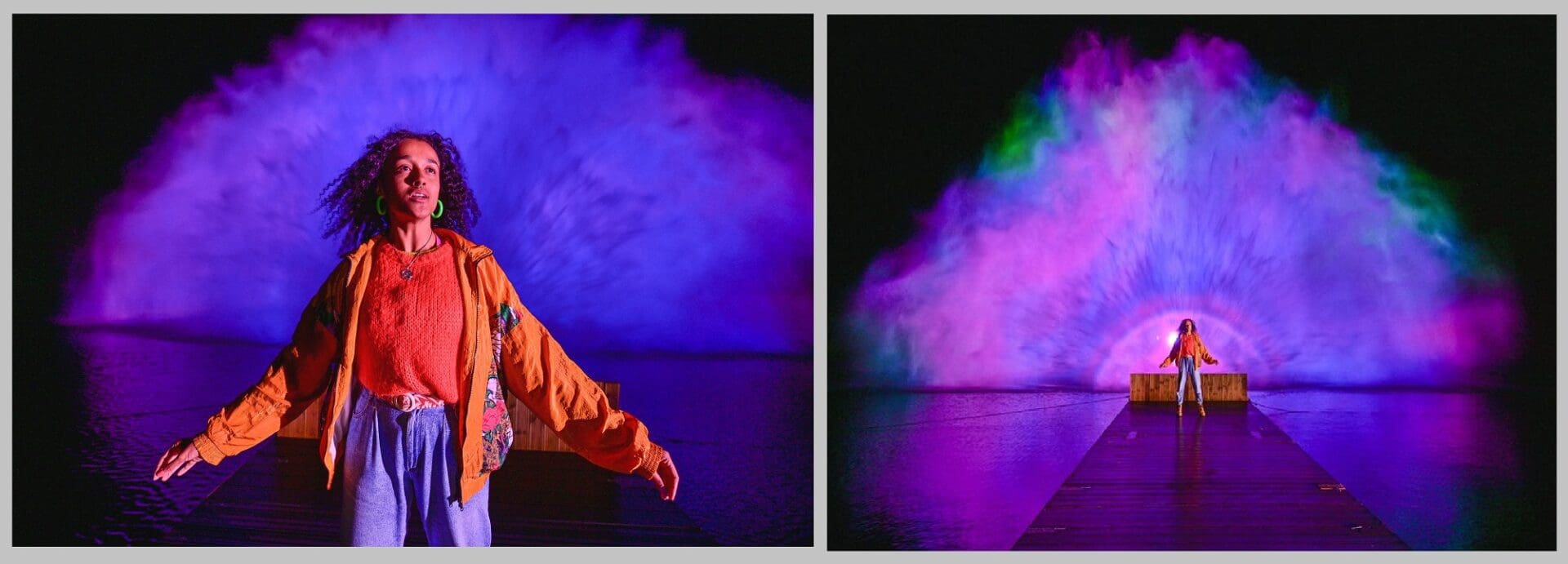 Water screen projections Wales - EMF Technology