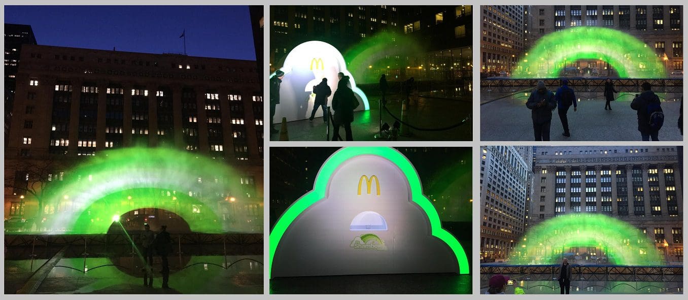 Chicago Waterscreen Projections - EMF Technology