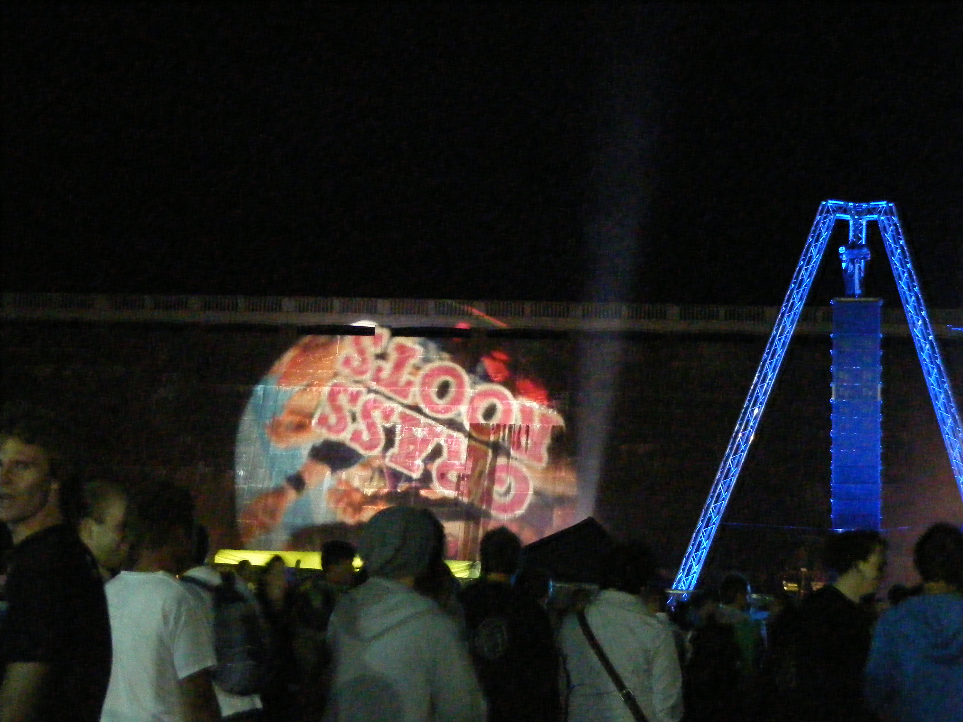 Outdoor Building Projections Jersey | EMF Technology